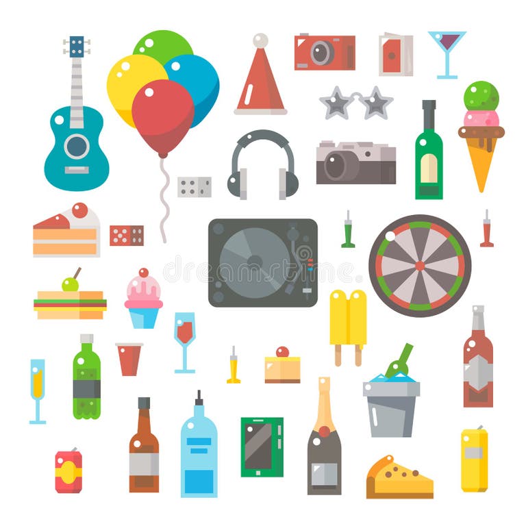Flat Items Stock Illustrations – 149,434 Flat Items Stock Illustrations ...