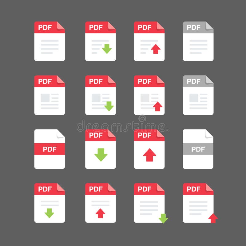 Excel Pdf Icon Stock Illustrations – 593 Excel Pdf Icon Stock ...