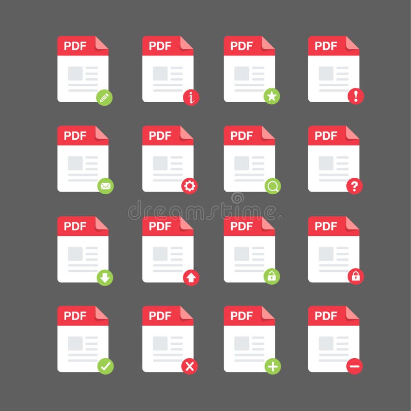 Excel Pdf Icon Stock Illustrations – 593 Excel Pdf Icon Stock ...