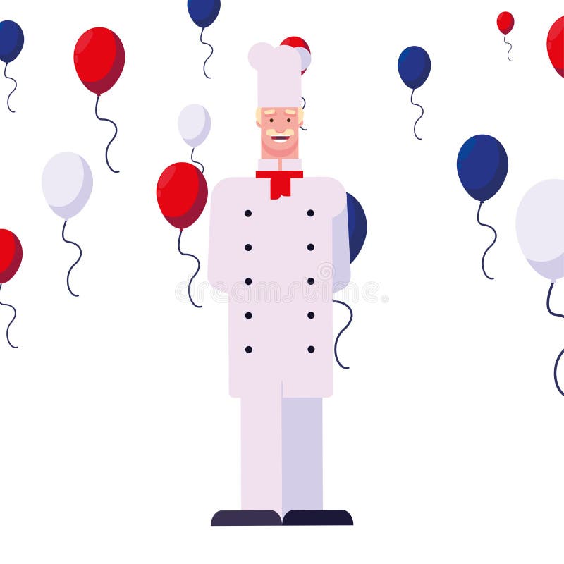 Chef Balloons Stock Illustrations – 247 Chef Balloons Stock ...