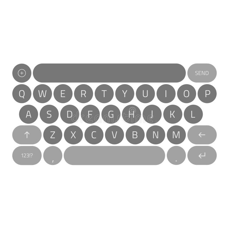 Qwerty Layout Stock Illustrations – 418 Qwerty Layout Stock ...