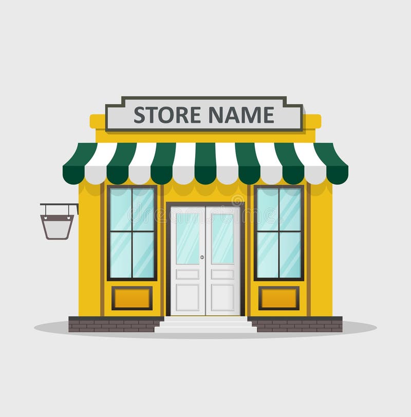 Cartoon Grocery Store Front Stock Illustrations – 1,744 Cartoon Grocery ...