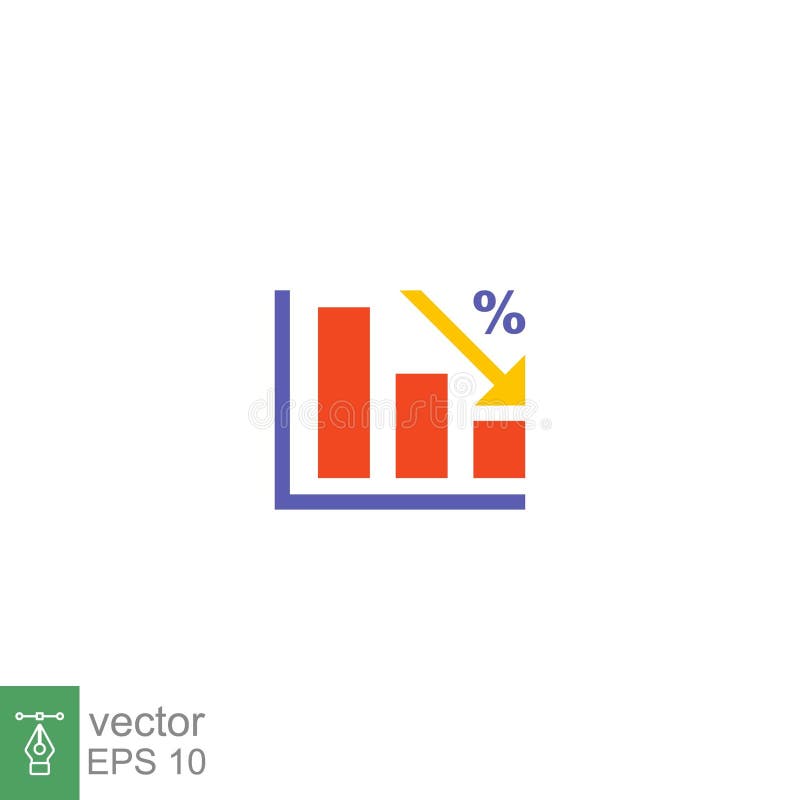 Decrease Percentage Icon Stock Illustrations – 1,518 Decrease Percentage Icon Stock ...