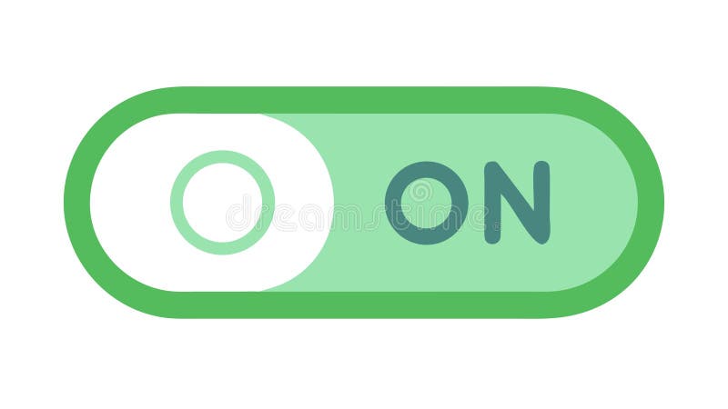 3 State Slider Buttons - Power Off, Standby, Power on Buttons Stock ...