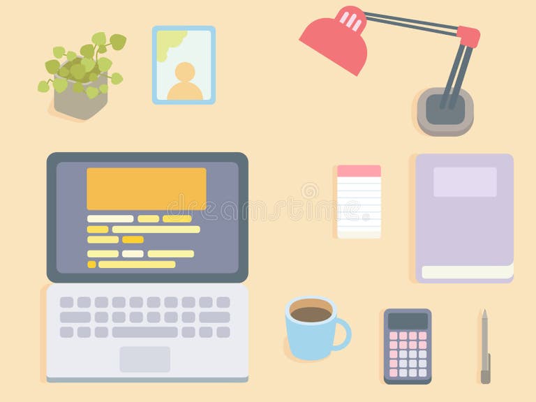 Top View Office Stock Illustrations – 58,540 Top View Office Stock ...