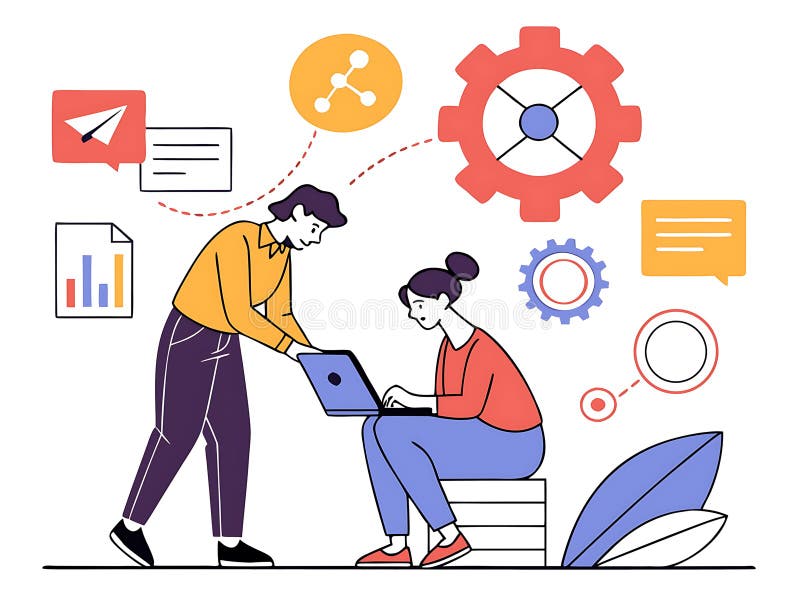 Cross Functional Teamwork Stock Illustrations – 93 Cross Functional Teamwork Stock Illustrations ...