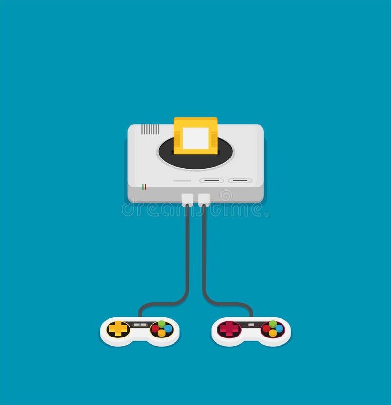 Flat Design Vector Illustration Concept of Game Environment, Tools and ...