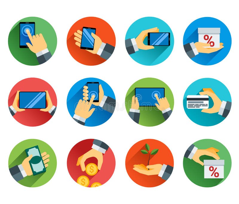 Flat Design Vector Illustration Concept for Online Stock Vector ...