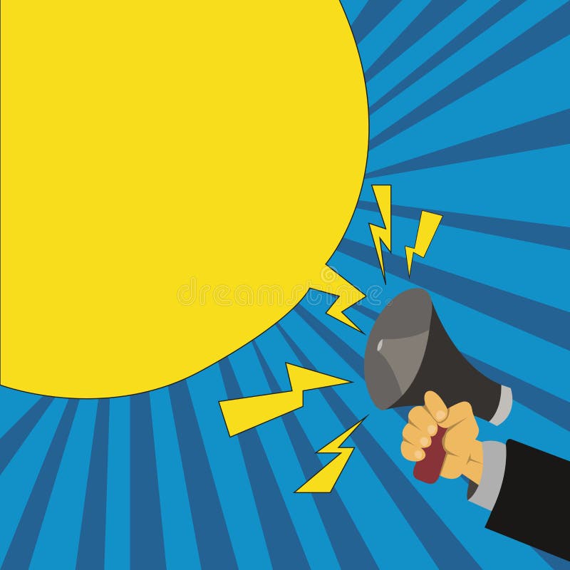 Flat Design Vector Illustration Empty Esp Template Copy Space Text for ...