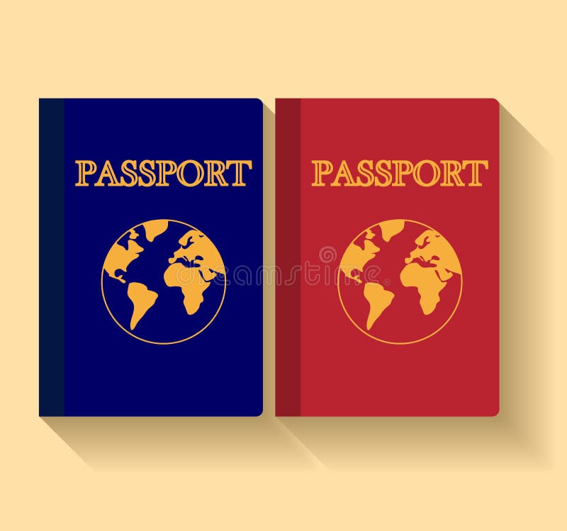 Vector Passports Stock Illustrations – 943 Vector Passports Stock ...