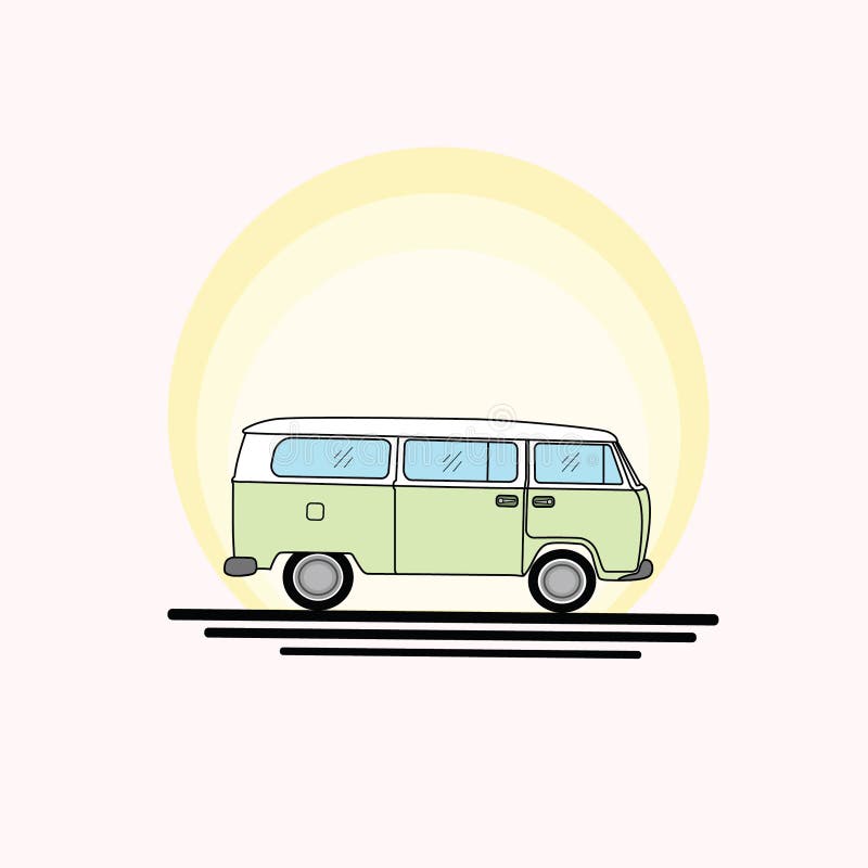 Vw Combi Stock Illustrations – 25 Vw Combi Stock Illustrations, Vectors ...