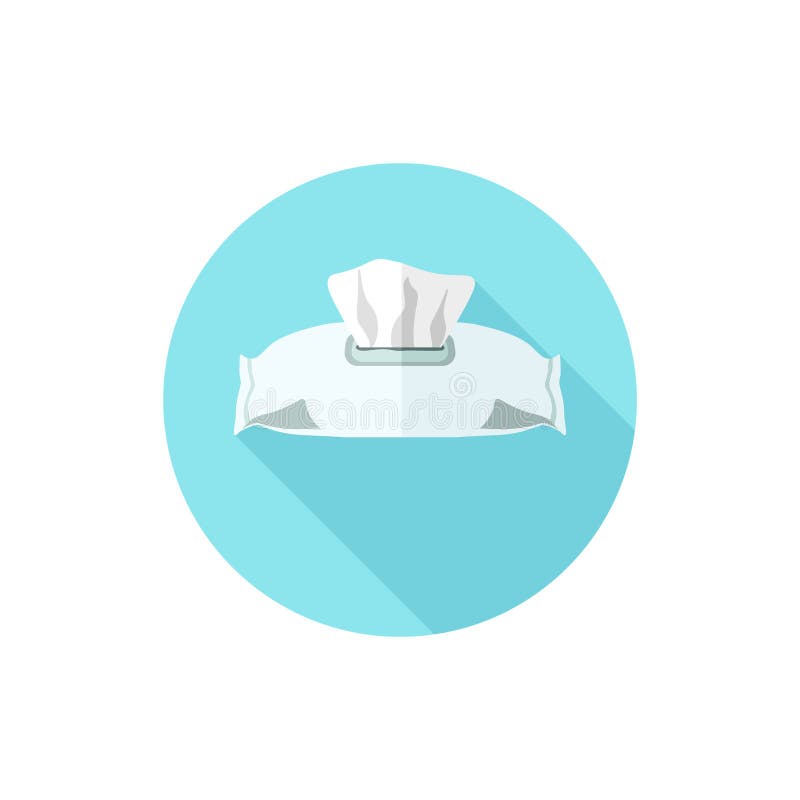 Flat design Wet Wipes stock vector. Illustration of blank - 197732688