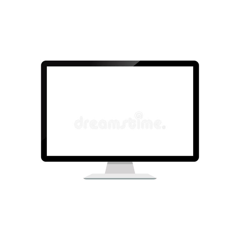 Blank Desktop Display Icon Stock Illustrations – 25,242 Blank Desktop ...