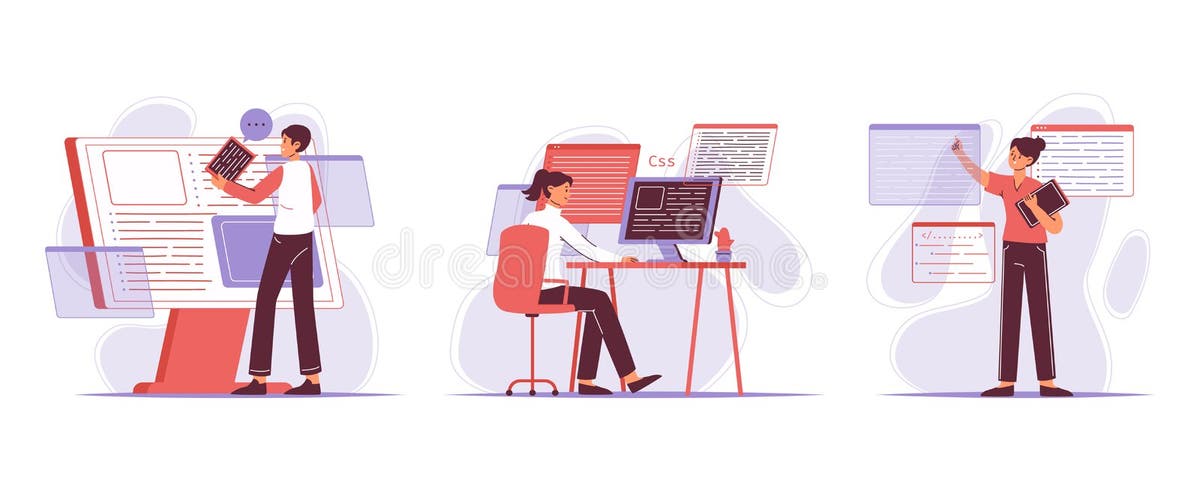 Engineers Programmers Stock Illustrations – 152 Engineers Programmers Stock Illustrations ...