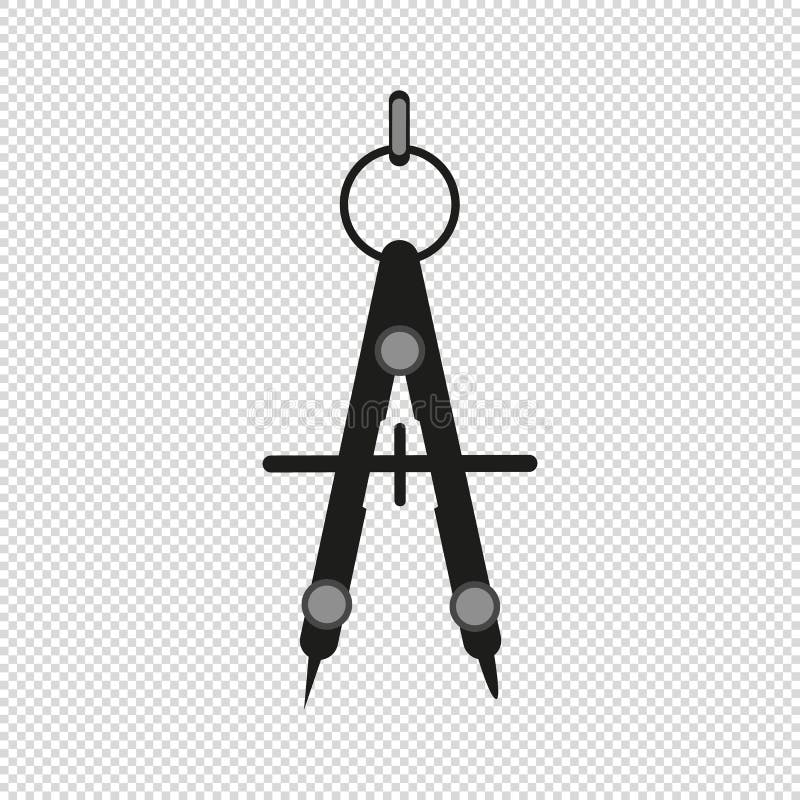 Flat Divider Icon - Vector Illustration - Isolated on Transparent ...