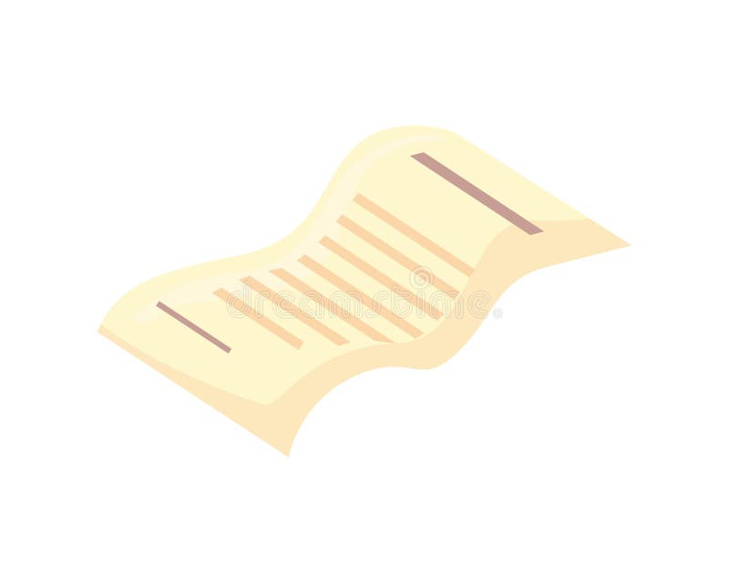 Document Design Template. White Sheet with Texture Stock Vector ...