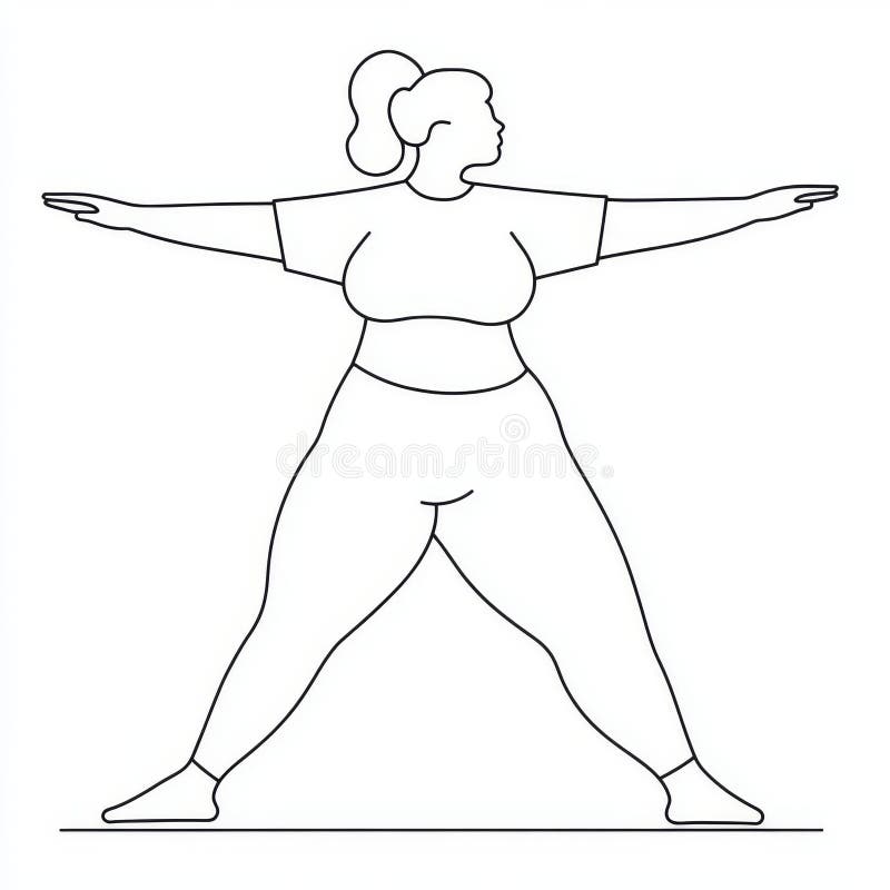 Line Drawing Obese Stock Photos - Free & Royalty-Free Stock Photos from ...