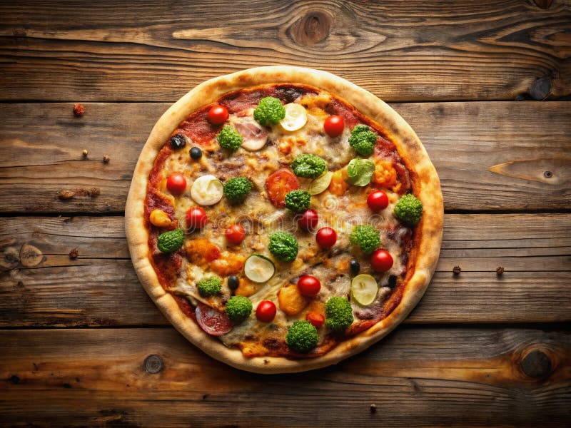 A Flat Earth Pizza a Unique Culinary Take on a Geocentric Worldview ...