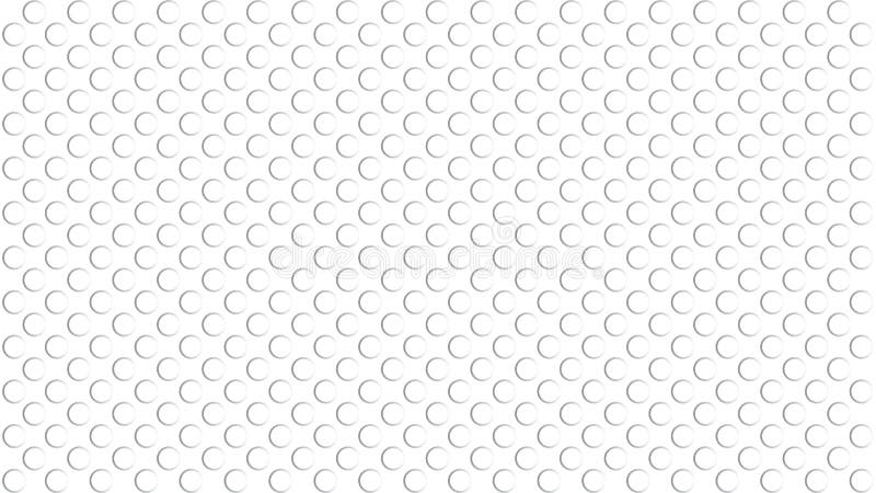 Flat Embossed White Round Texture. Abstract Background Design Template ...