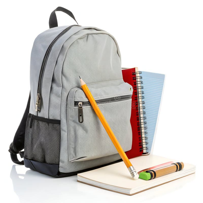 "Back To School File Icon Render Illustration Isolated on White ...