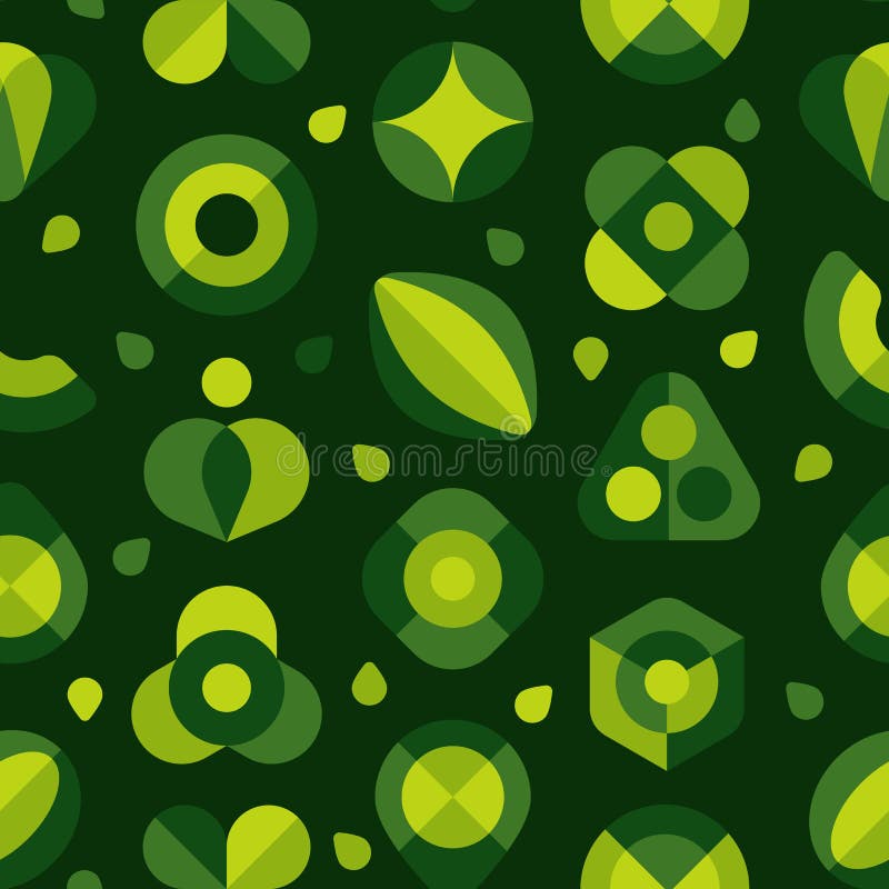 Green Cartoon Geometric Figures Stock Illustrations – 470 Green Cartoon ...