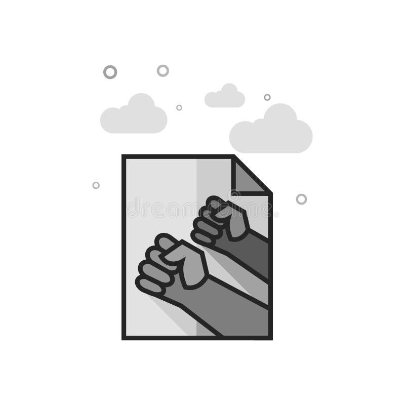 Grayscale Fist Stock Illustrations – 137 Grayscale Fist Stock ...
