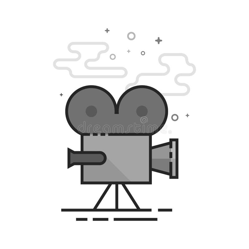 Grayscale Camera Photo Icon Stock Illustration - Illustration of icon ...