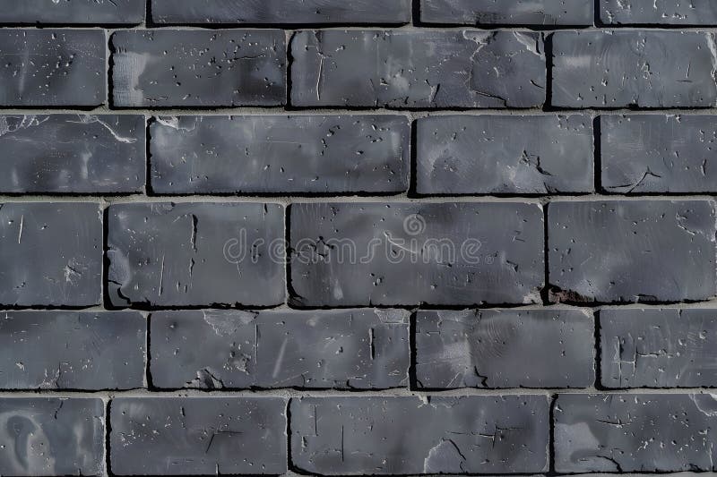 Dark Grey Brick Wall Texture Background Stock Illustration ...