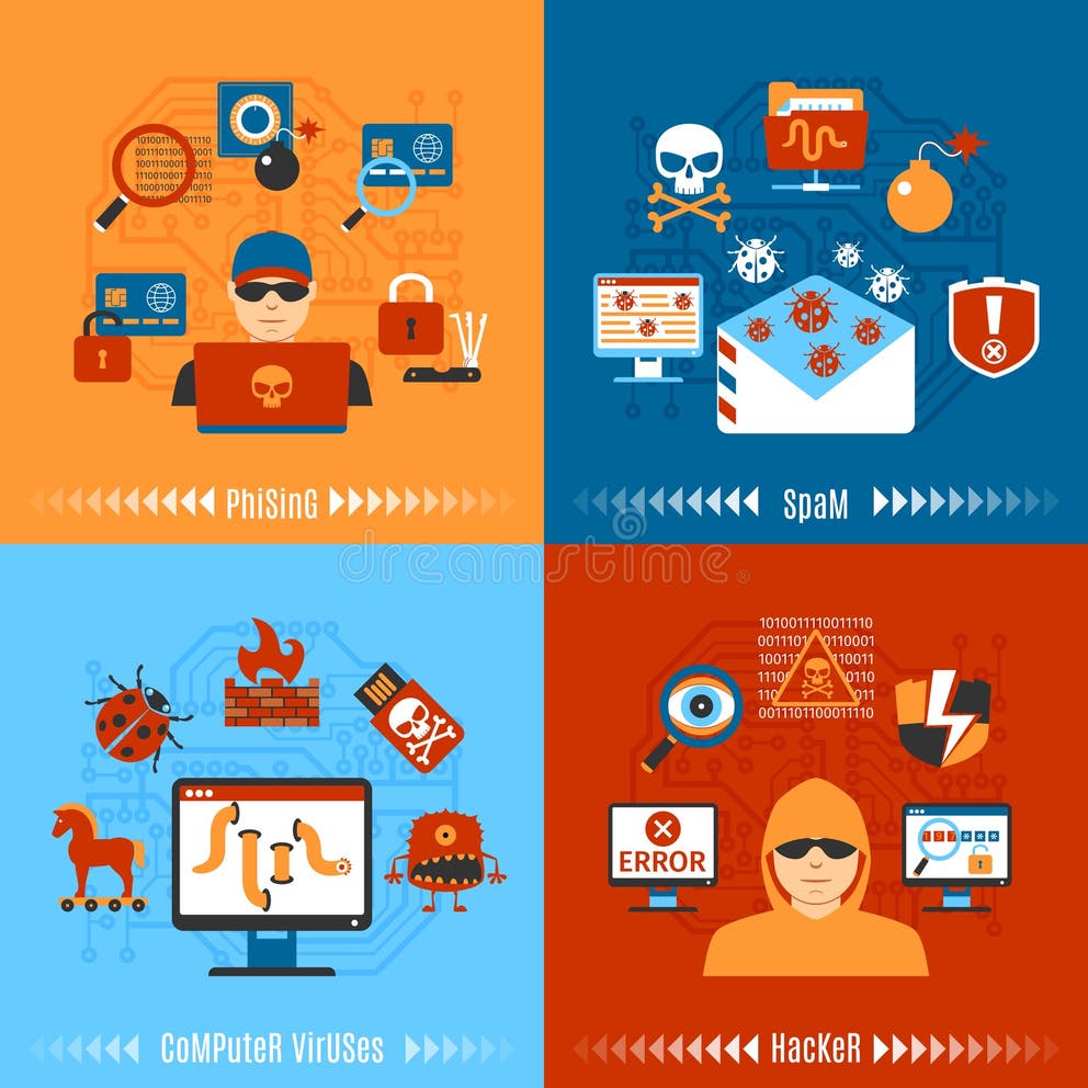 Hacker Concept Set Stock Illustrations – 5,381 Hacker Concept Set Stock Illustrations, Vectors ...