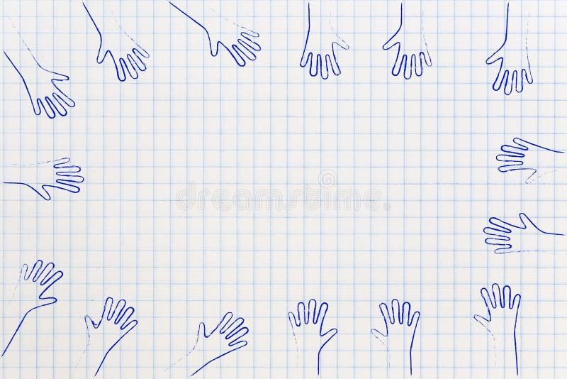 Hands Border Stock Illustrations – 5,244 Hands Border Stock ...