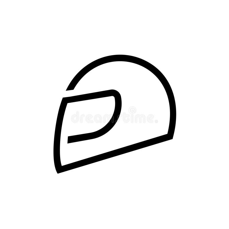 Flat helmet icon stock vector. Illustration of race - 146527376
