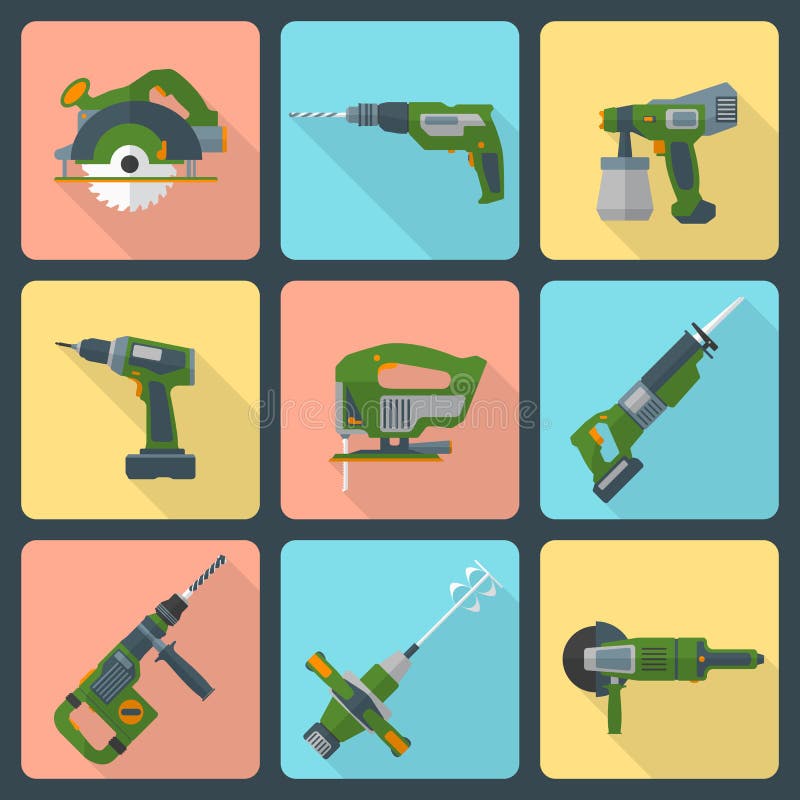 Power Tools Stock Illustrations – 22,789 Power Tools Stock ...