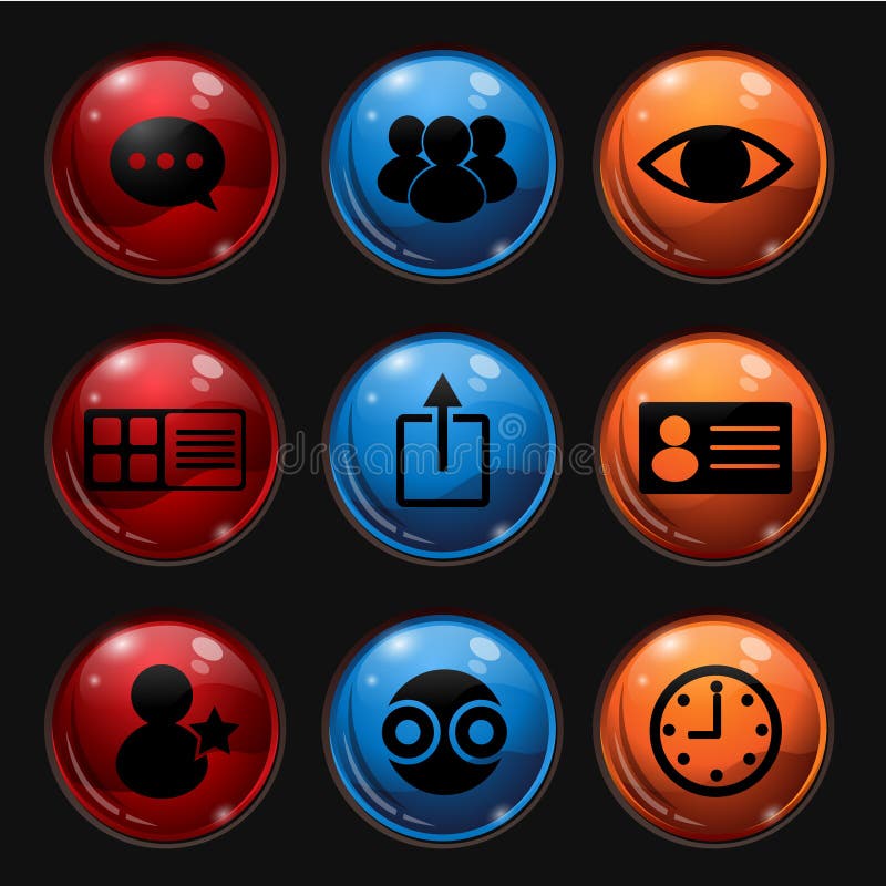 Flat Icon on Element Set 2 stock vector. Illustration of theme - 57408408