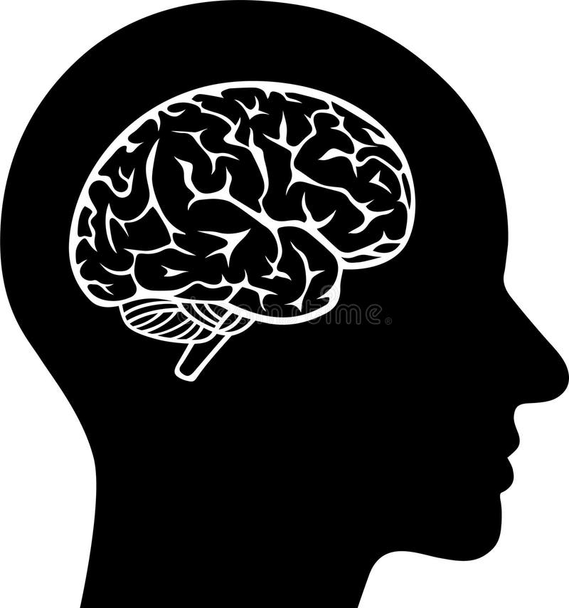 Flat Icon of Human Brain As Concept of Brainstorm Stock Vector - Illustration of intelligence ...