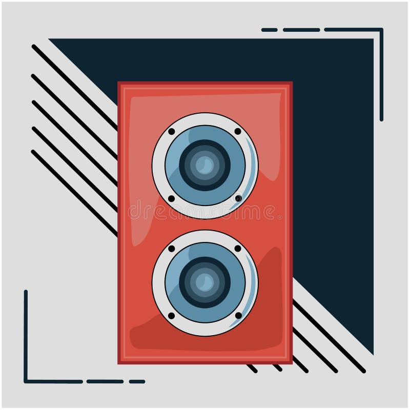 Label Speakers Stock Illustrations – 498 Label Speakers Stock ...