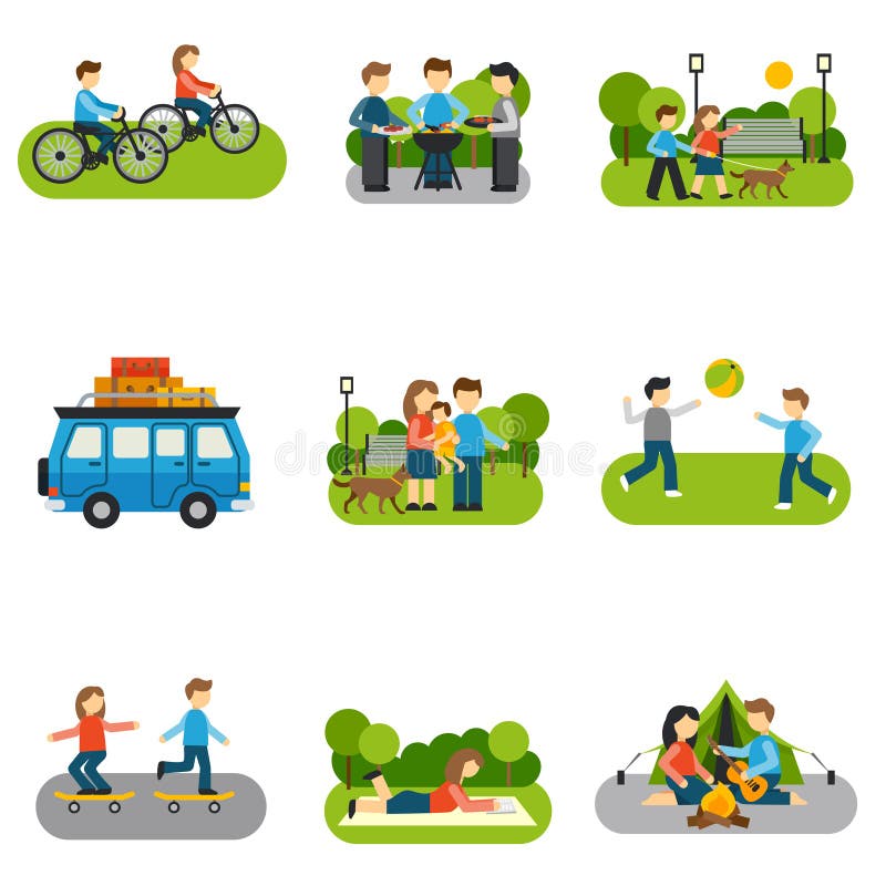 Outing Stock Illustrations – 7,081 Outing Stock Illustrations, Vectors ...