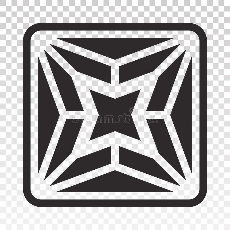 Princess Cut Diamond. Beautiful Shape Emerald Image with Reflective ...