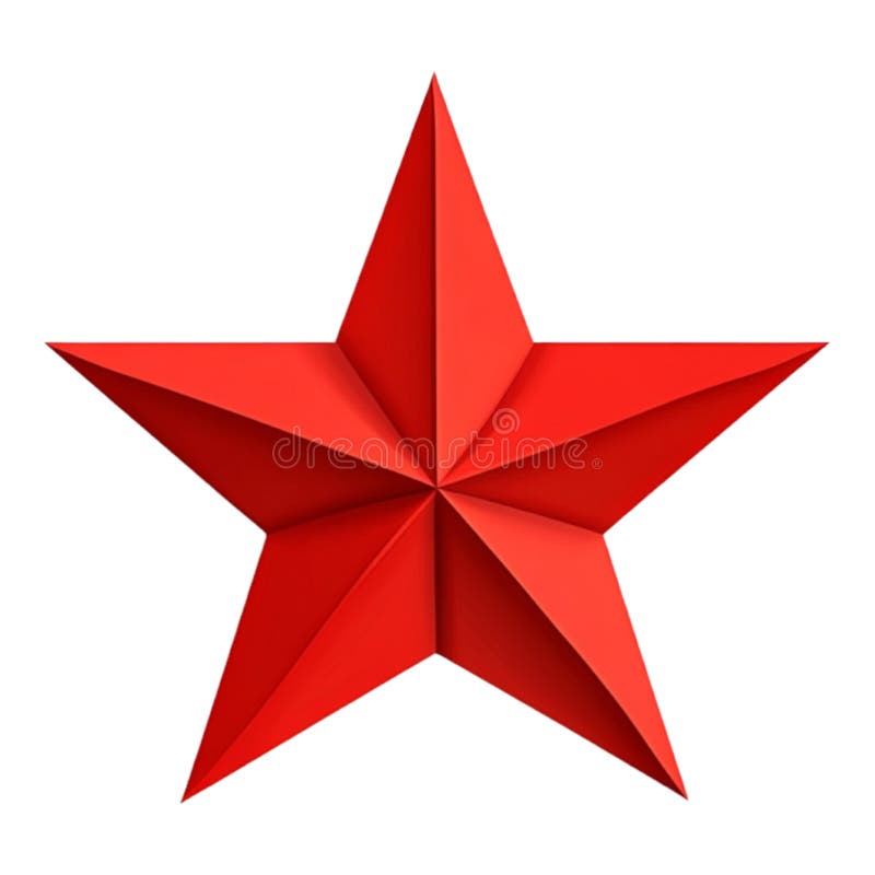 Red Star Transparent Background