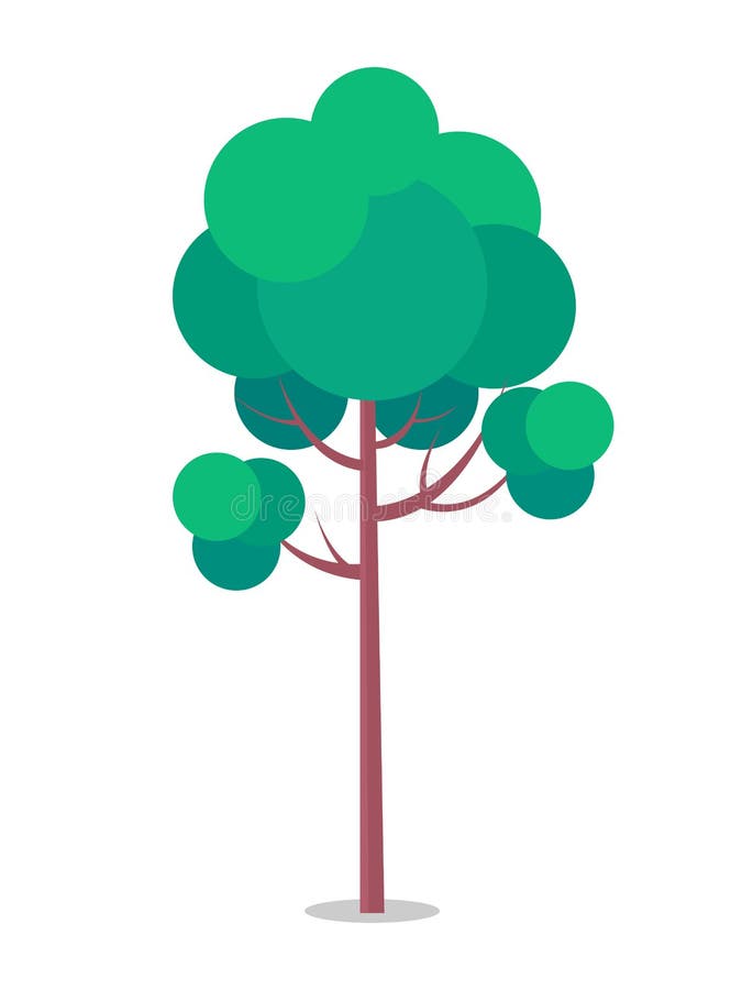 Tall Thin Tree Stock Illustrations – 214 Tall Thin Tree Stock ...