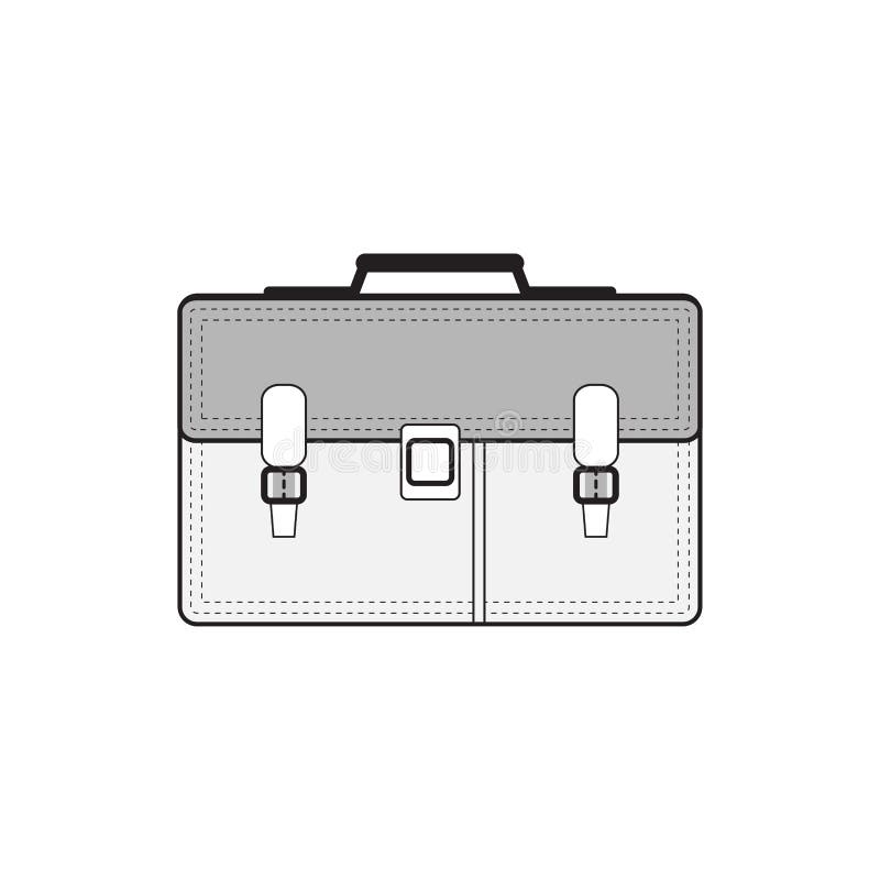Flat Icons of Business Bag,vector Illustrations Stock Vector ...