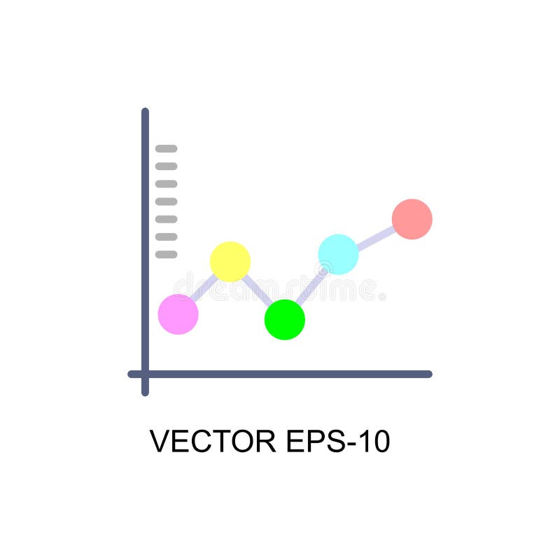 Flat Icons for Business Graph,vector Illustrations Stock Vector ...