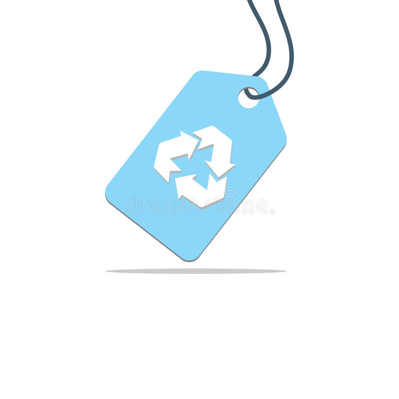 Flat Icons for Recycle Tag,vector Illustrations Stock Vector ...