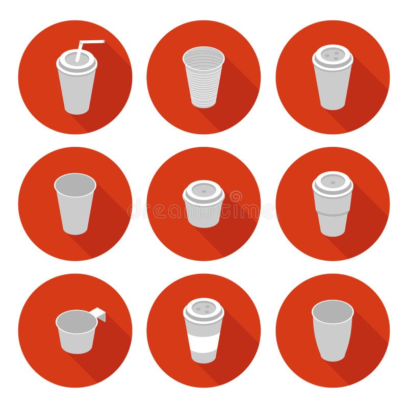 Plastic Ware Icons Stock Illustrations – 117 Plastic Ware Icons Stock ...