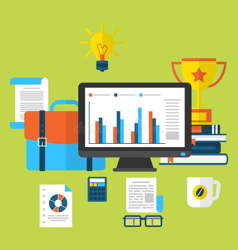 Business objects stock photo. Image of calculator, agenda - 21208488