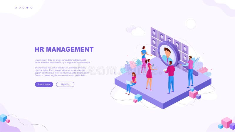 Two Businessmen at HR Interview - Cartoon Men Shake Hands Sitting at ...