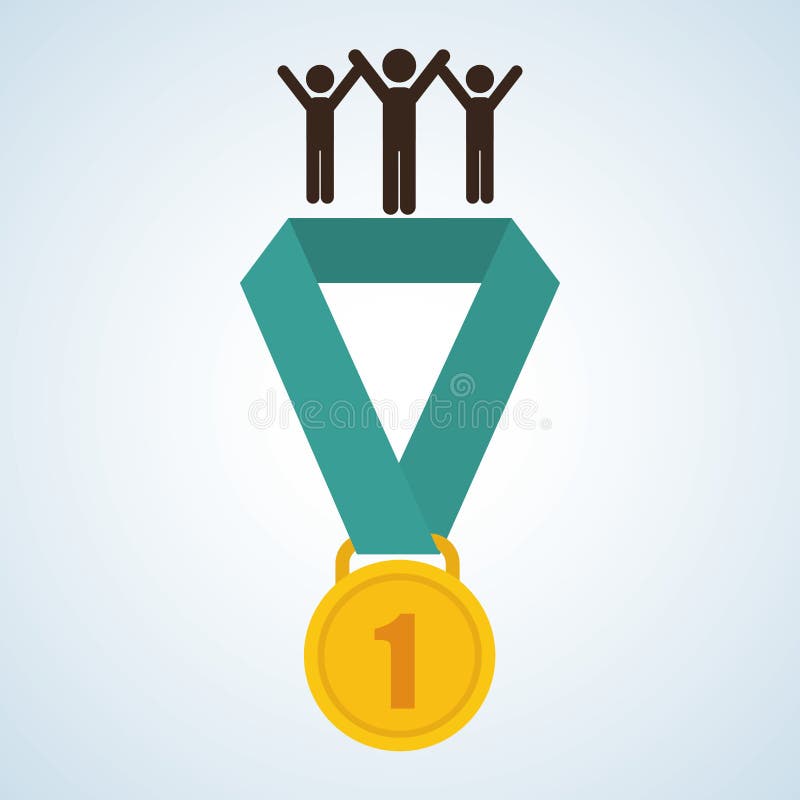 Flat Illustration about Achievement Design Stock Vector - Illustration ...