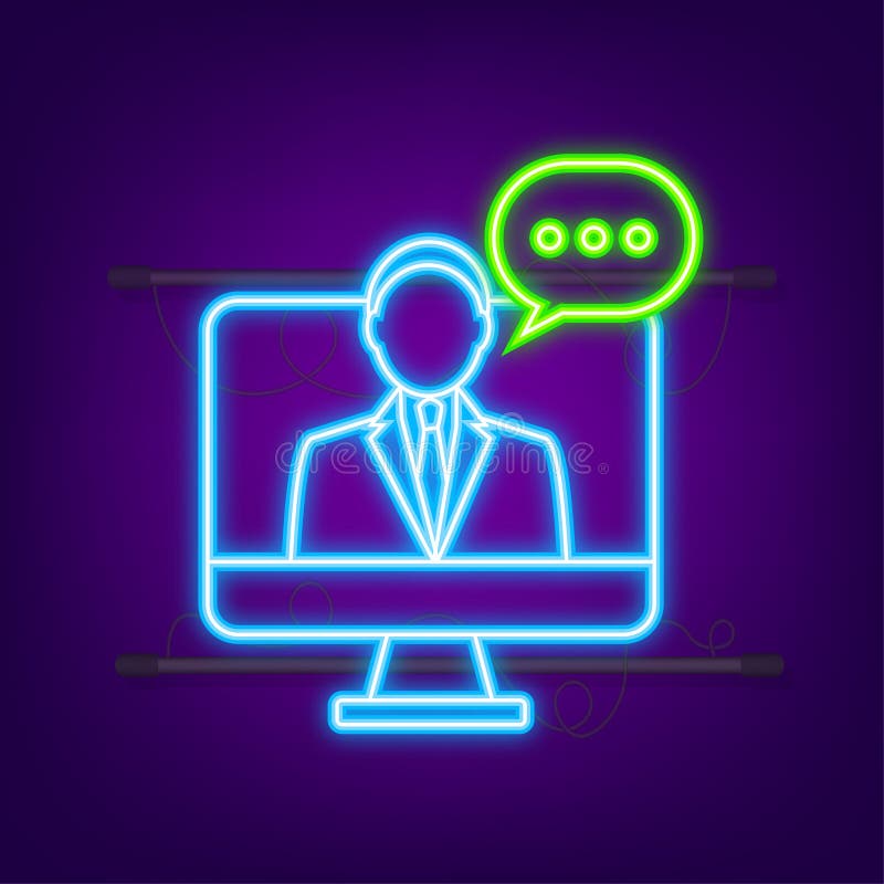 Flat Illustration with Customer Service. 3d Vector Illustration ...