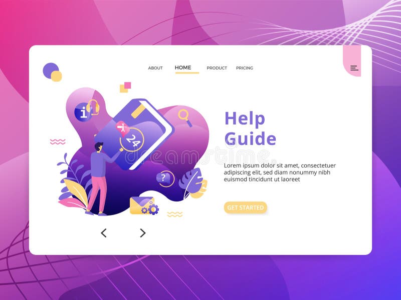 Illustration stock vector. Illustration of guide, info - 152369804