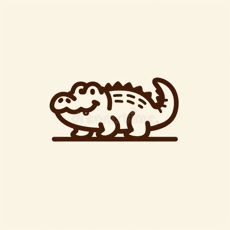 Simple Alligator Illustration Stock Illustrations – 1,221 Simple ...