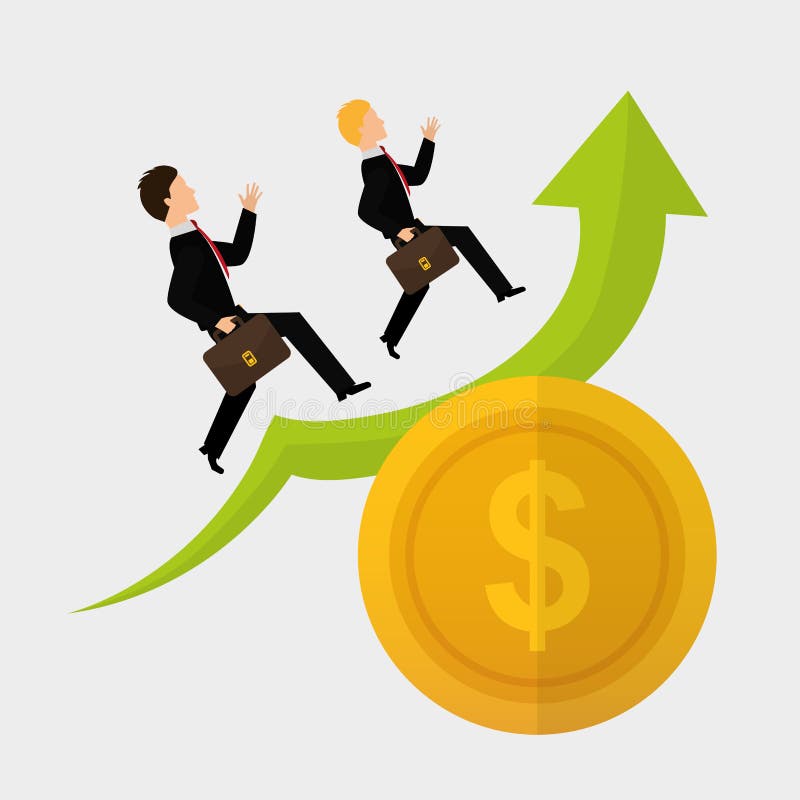 Flat Illustration of Profit Design , Editable Vector Stock Vector ...